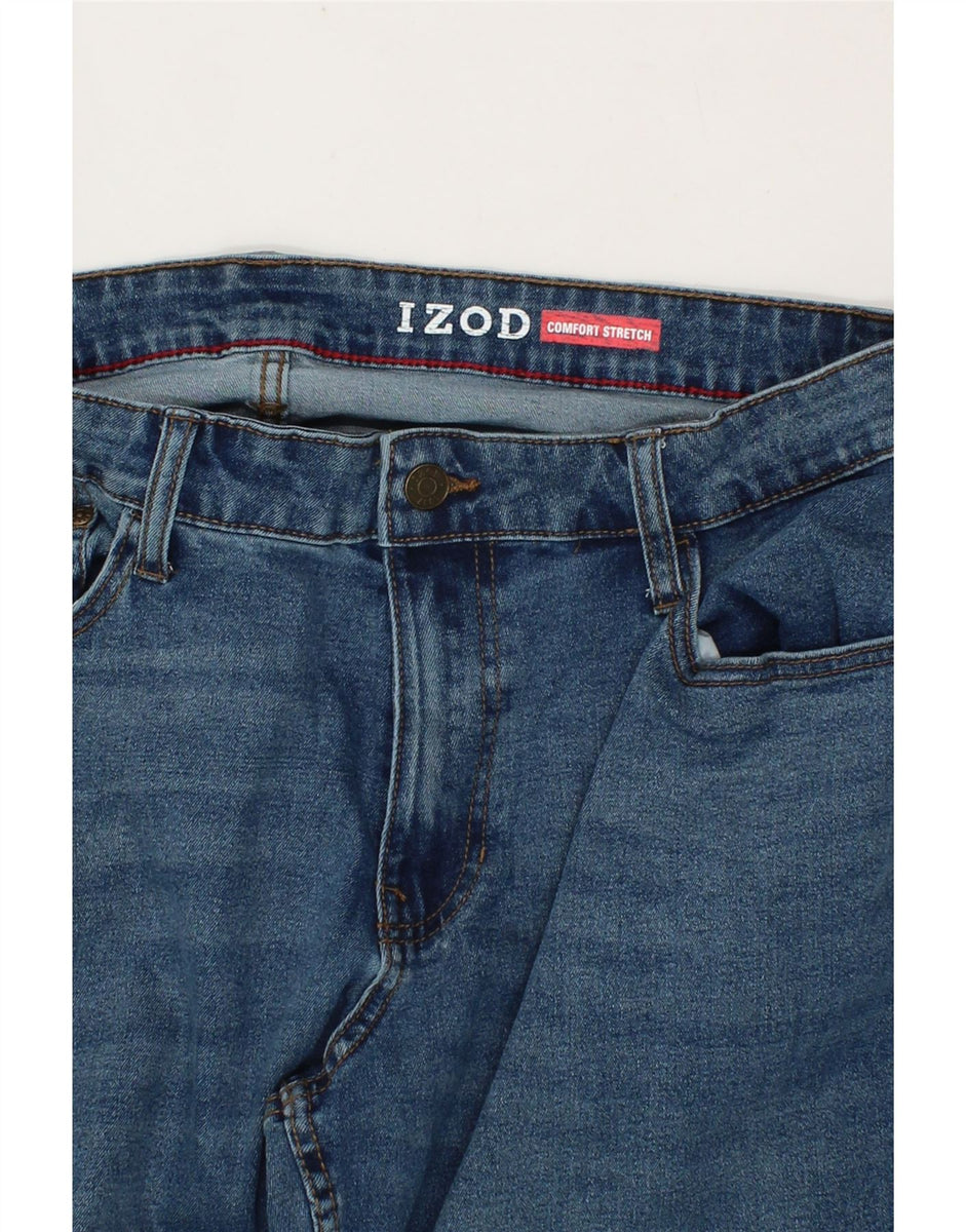 IZOD Mens Comfort Fit Slim Jeans W40 L29 Blue | Vintage & Second-Hand Clothing Online | Messina ...