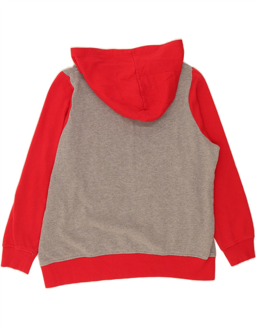 VINTAGE Womens Chicago Bulls Oversized Hoodie Jumper UK 16 Large Grey ...