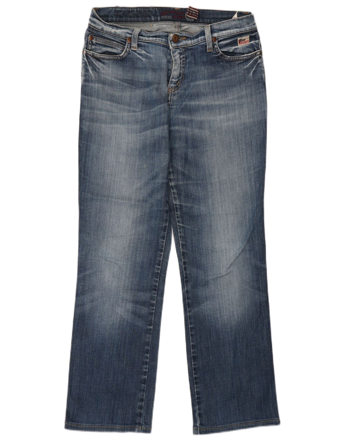 Roy Rogers Womens Seven Bell Bootcut Jeans IT 45 Large W31 L30 Blue Co ...