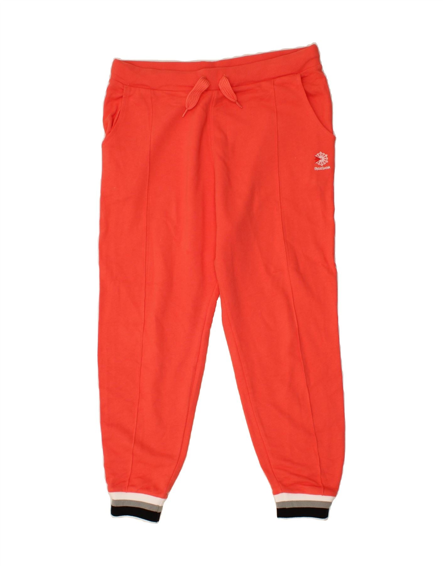REEBOK Womens Tracksuit Trousers Joggers UK 14 16 Large Pink