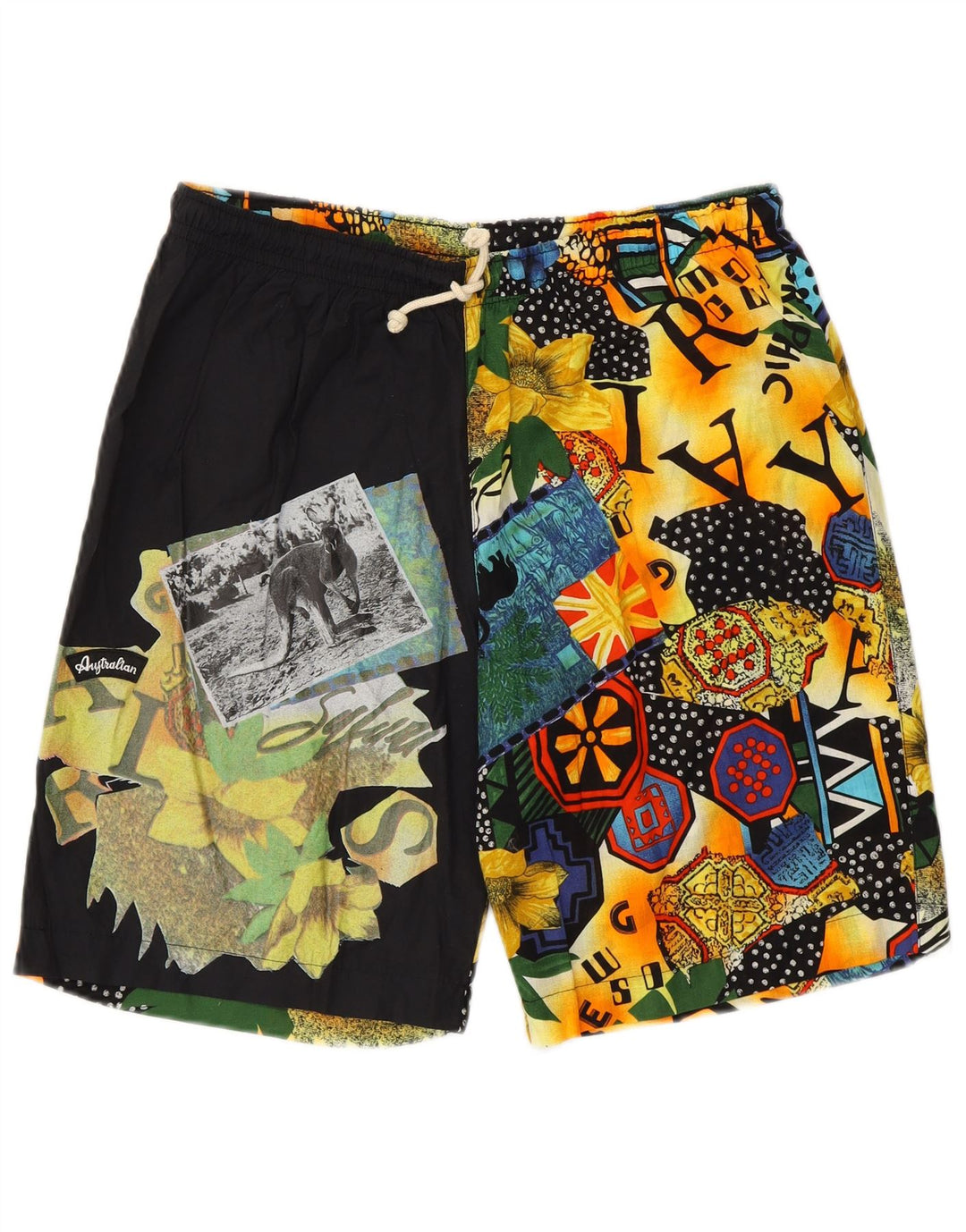 AUSTRALIAN L'ALPINA Mens Swimming Shorts IT 52 Large Multicoloured ...